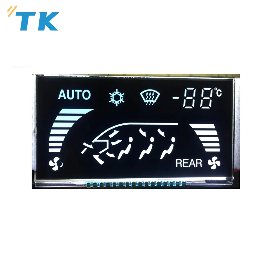 Custom Made Size 7 Segment Va Digits Lcd Display Car Dashboard Lcd Monitor Buy Custom 7