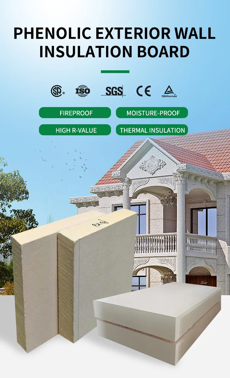 Fireproof Insulated Panels Thermal Insulation Material Phenolic ...