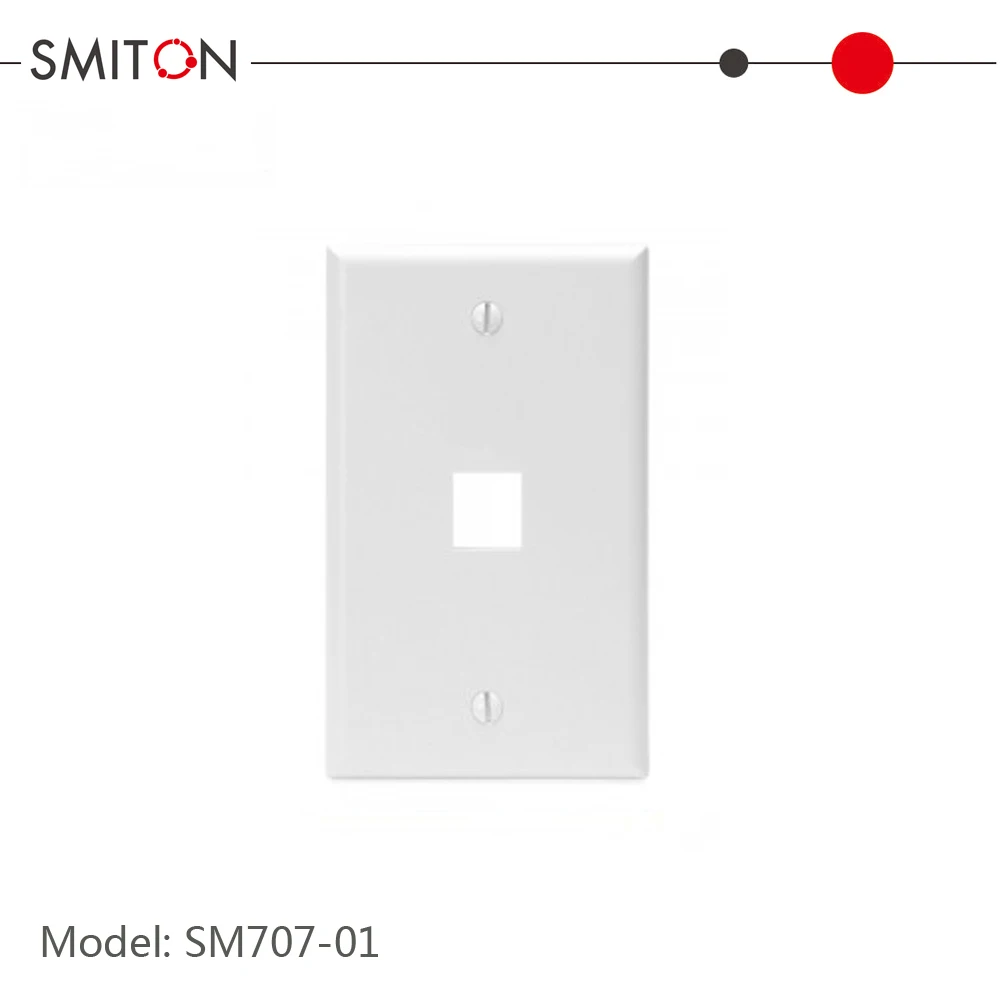 120 Type Face Plate 1 Port US Type Wall Plate| Alibaba.com