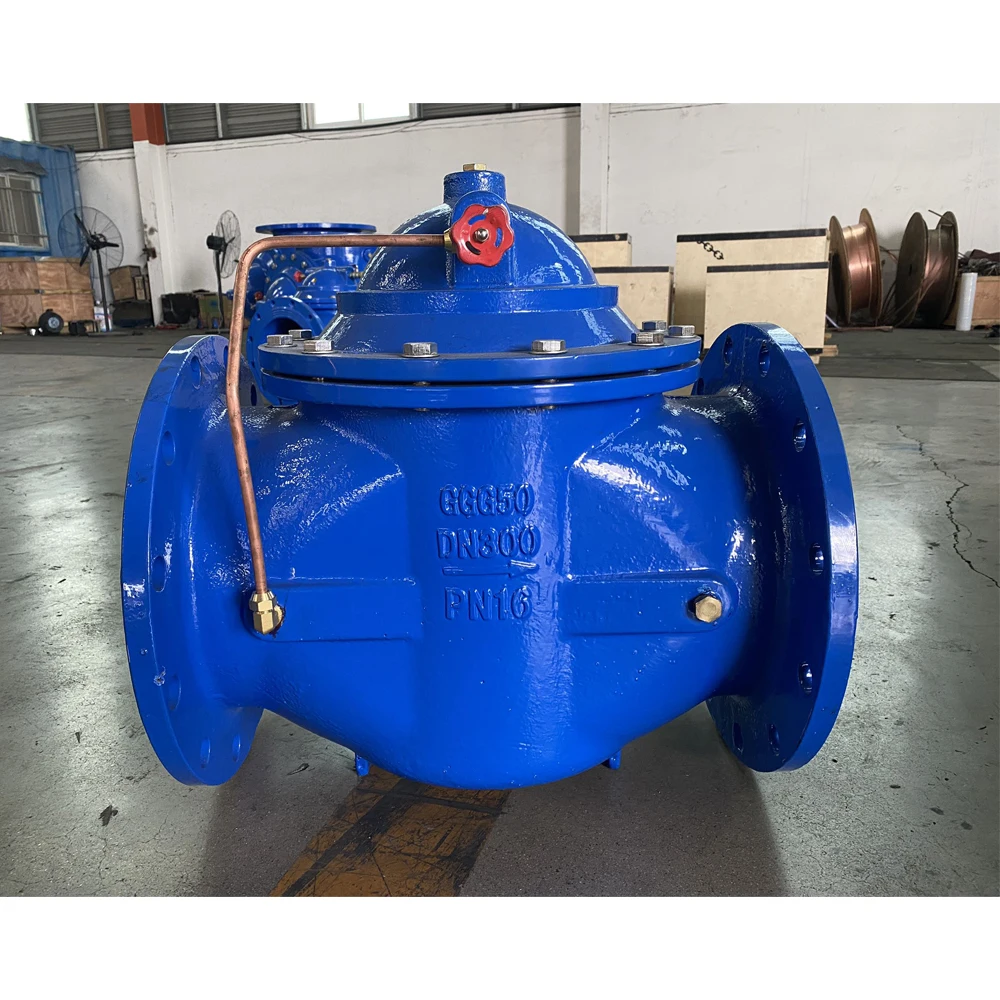 Din Standard Ductile Iron Control Valve Pressure Regulating Pn16 ...
