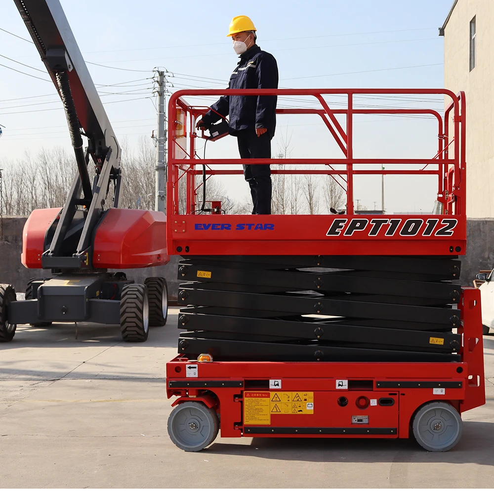 Portable Scissor Lift Elevator - Movable Hydraulic Platform