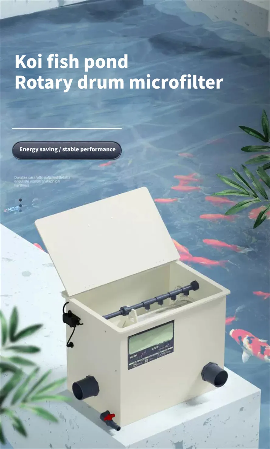 Wholesale Price Intelligent Aquaculture Rotary Vacuum Filter Pp Used ...