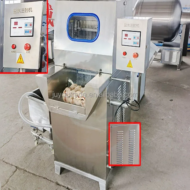 Juyou Automatic Fresh Chicken Meat Brine Injector Industrial Meat Saline Injection Machine - Buy ...