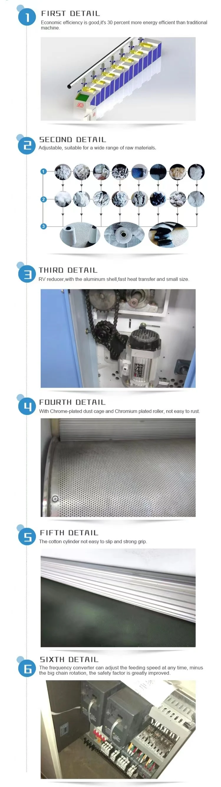 Efficient & Safe Old/new Clothes Recycling Machine Collection Of Cotton ...