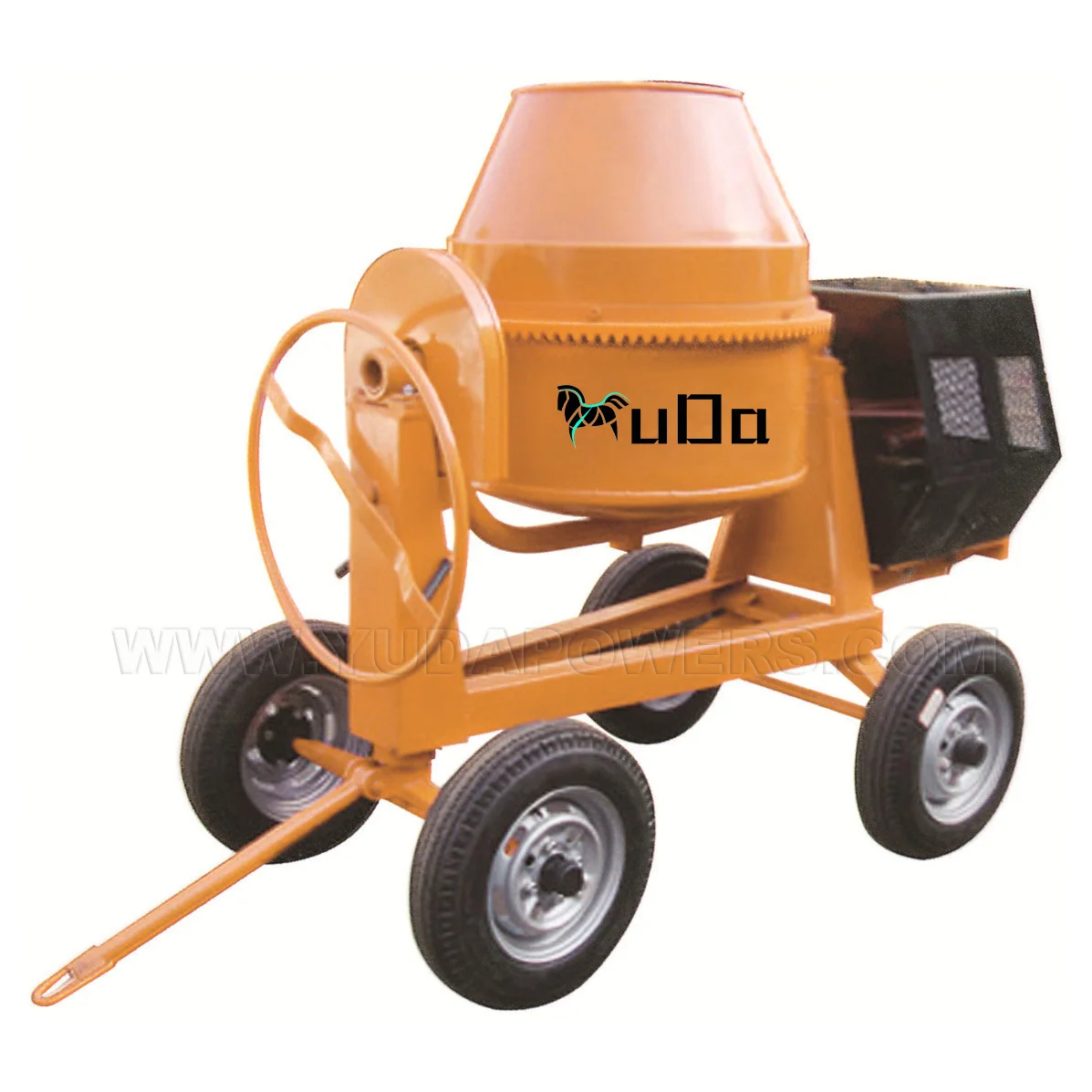Hot Sale Towable Diesel Sand Cement Mixers Gasoline Concrete Mixing ...