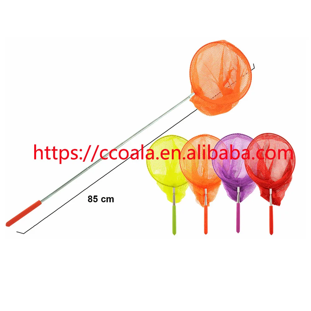 5 Sections Telescopic Aluminium Round Kids Fishing Net - Buy Kids ...