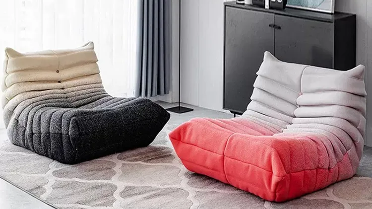 Ins Style Bedroom Sofa Lounge Chair Jacquard Modern Office Leisure ...
