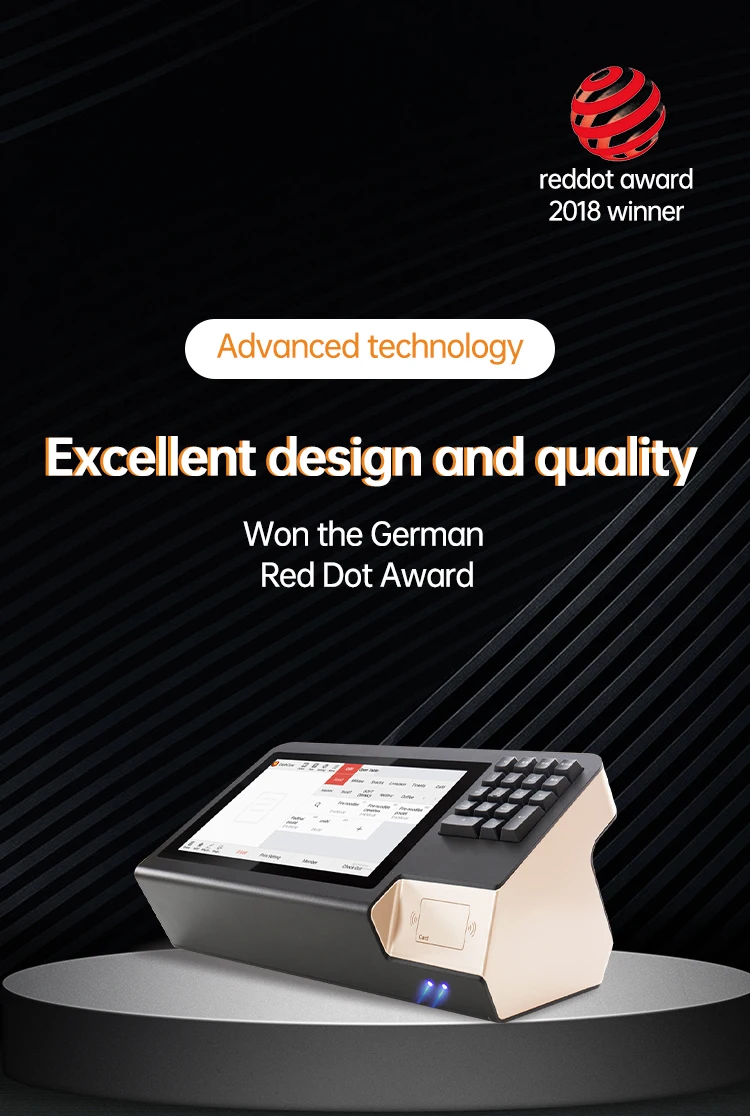10.1 Inch Touch Screen Cheap Android Pos Machine System with Software ...