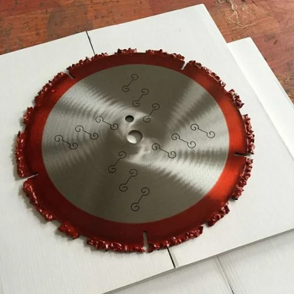 12 Inch Fire Rescue Demolition Carbide Chunk Root Cutter Blade for PVC ...