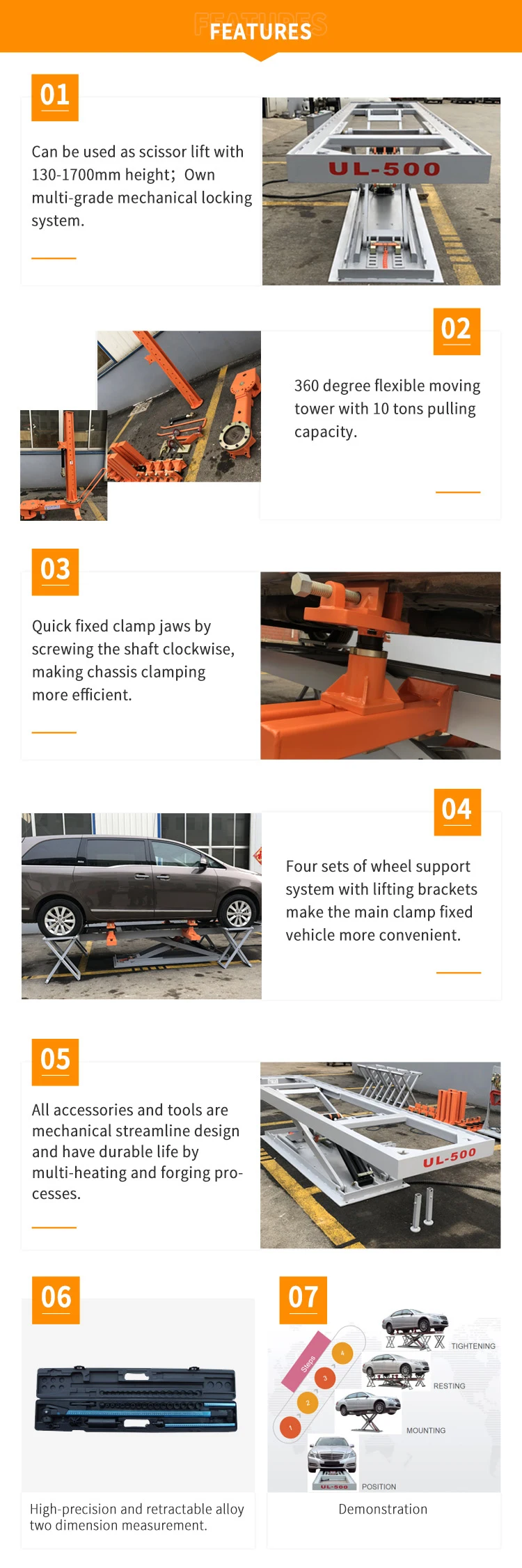 Chassis Alignment Machine-500/car Frame Straightening Machine/car Body ...