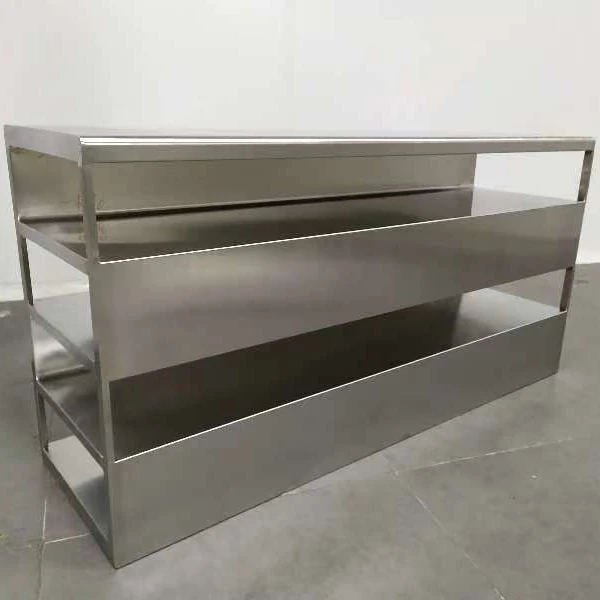 Laboratory Furniture Stainless Steel Shoe Cabinet With Doors For Clean ...