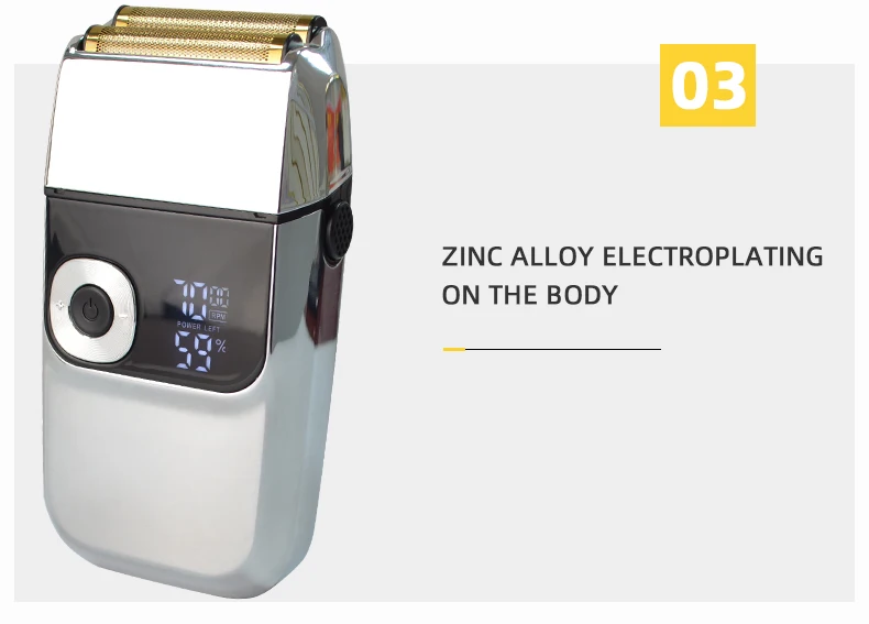 Rechargeable Usb Ipx4 Waterproof Blade Men Electric Shavers Razor Hair ...