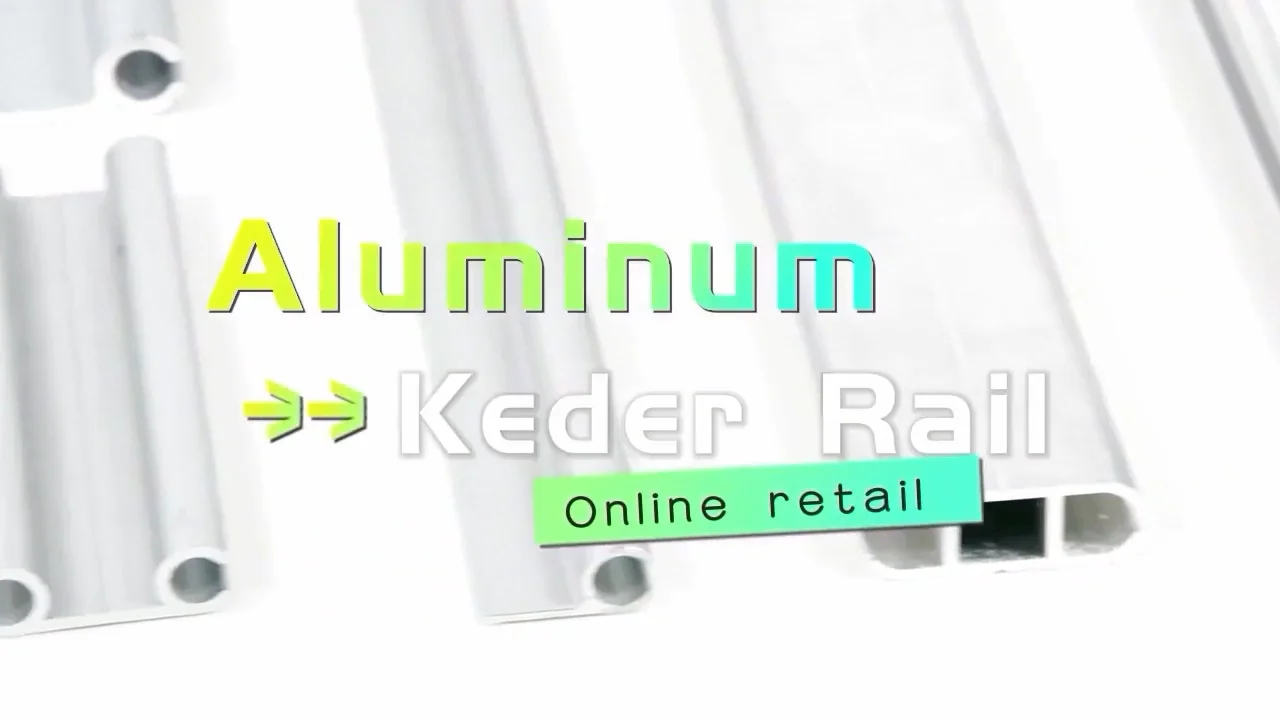 Extruded Anodizing Black Aluminum Tent Frame Profile Keder Rails - Buy ...