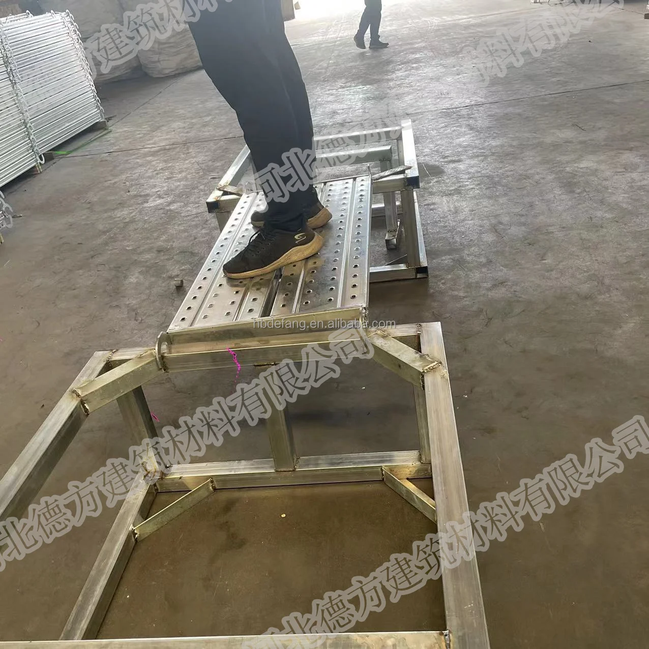 Derfon Galvanized Scaffold Catwalk Building Steel Plank Metal Scaffold ...