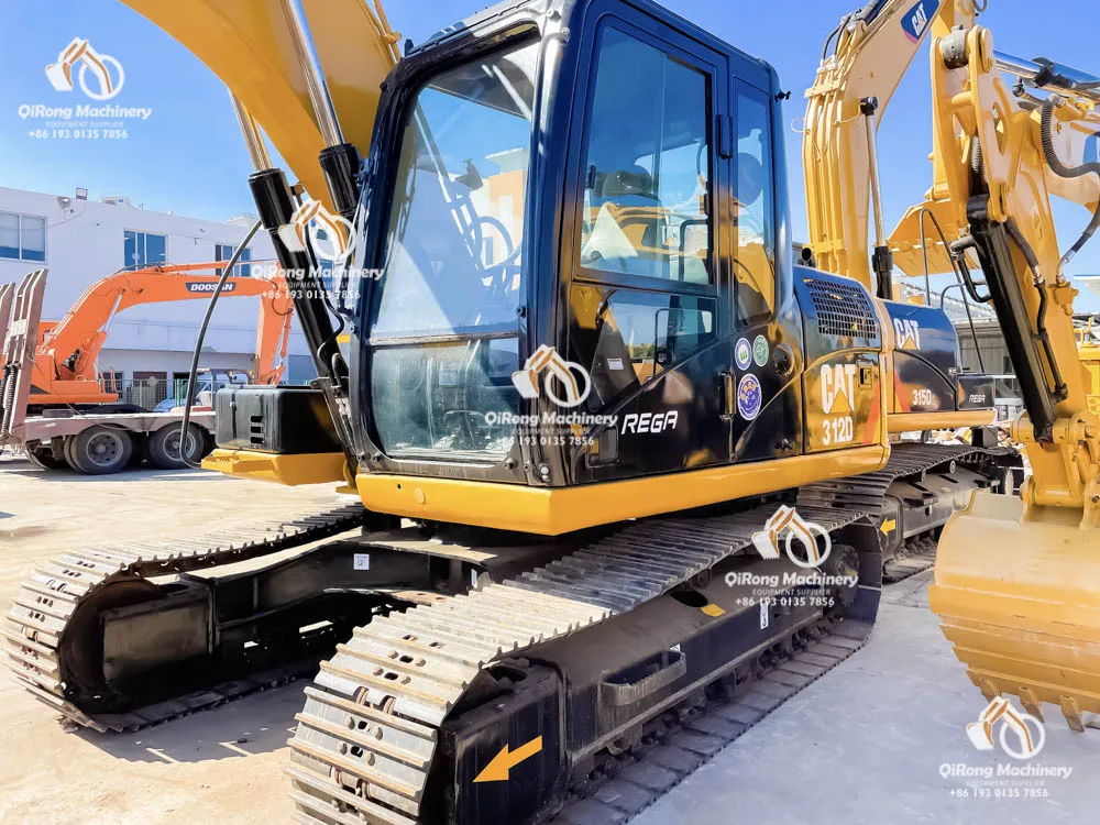 Used Excavator And Bulldozer Excavadora Cat 312 Mini Bagger Cat 312d ...
