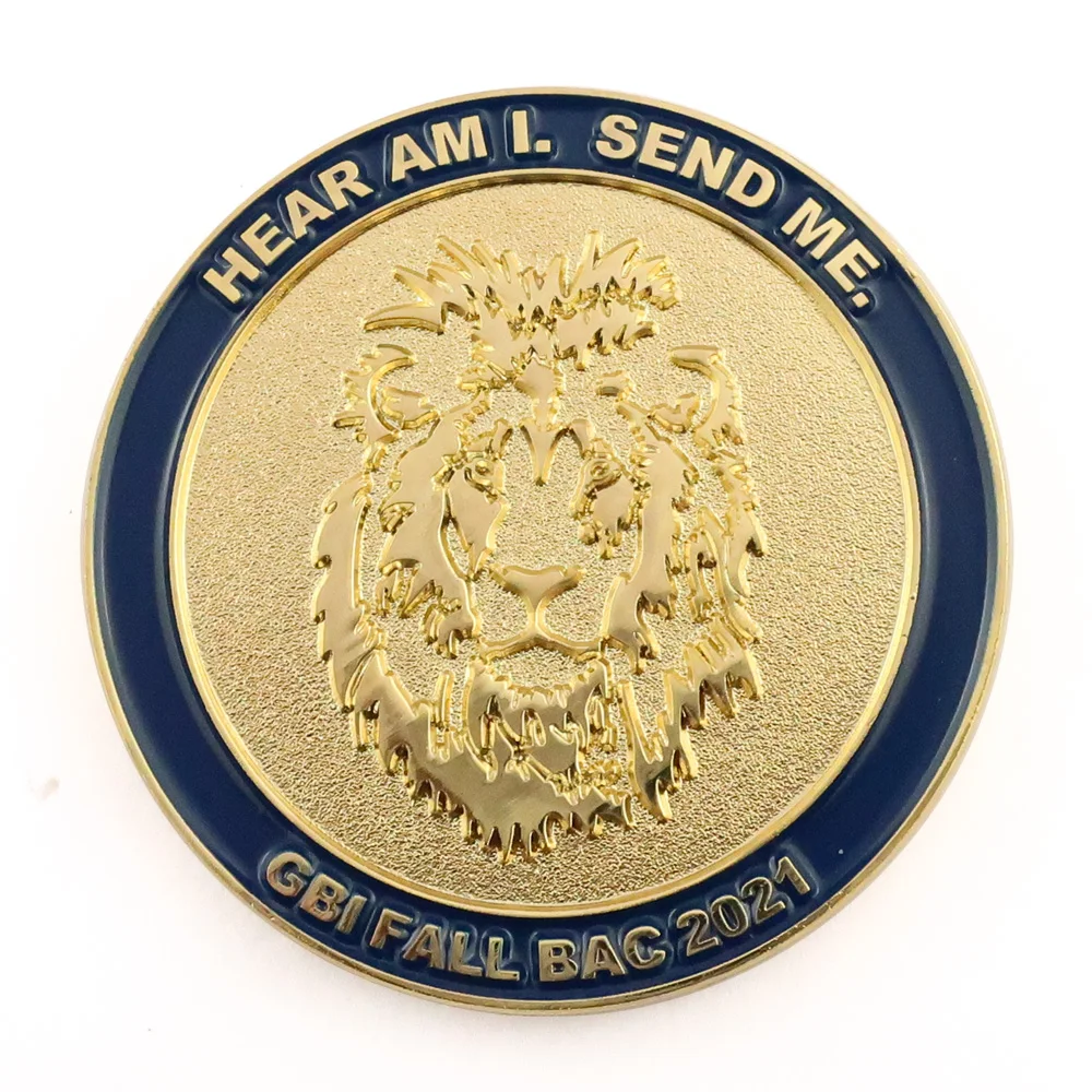 Factory Zinc Alloy Double Gold Silver Bronze Collectible Coins Logo 3D ...