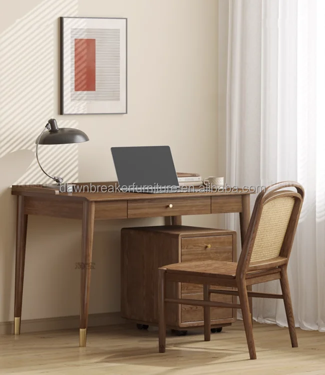Modern Classy Office Furniture Computer Desk Study Room Furniture Ash ...
