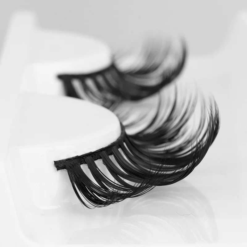 Lashes 8/10 Pairs Dd Curl Russian Strips Lashes Faux Mink Makeup ...