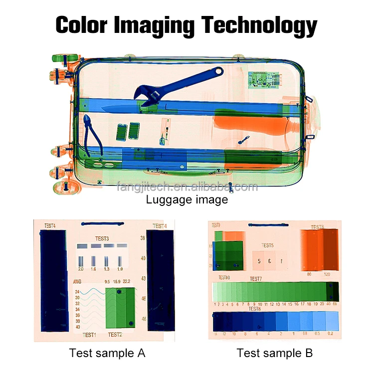 FJWX 6550D Dual View X-Ray Scanner for Airport Security