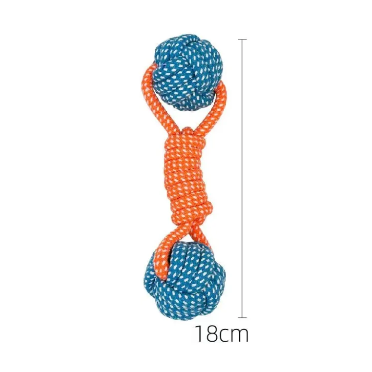 Dog Rope Toys Kit Tough Dog Toys Chew Knot Ball Pet Puppy Cotton Toys Aggressive Chewers - Buy ...