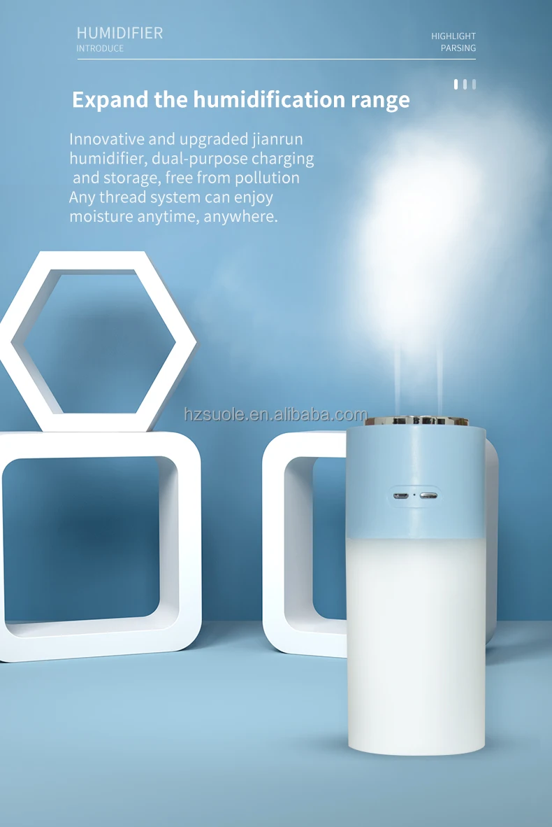 Soler X16 Usb Plug-in Portable Cool Steam Humidifiers Mini ...