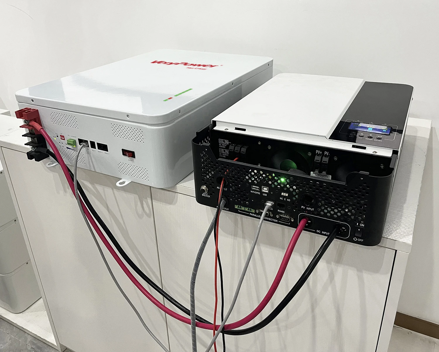 Rechargeable 5kwh 10kwh Power Wall Mounted Lifepo4 Battery Pack 51.2v ...