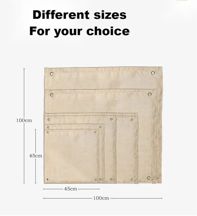 Heat Resistant SoloWilder Fire Pit Mat 40" Wood Stove Under Grill Mat ...