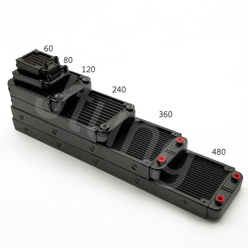 High Performance Pure Aluminium Water Cooling Block Plate