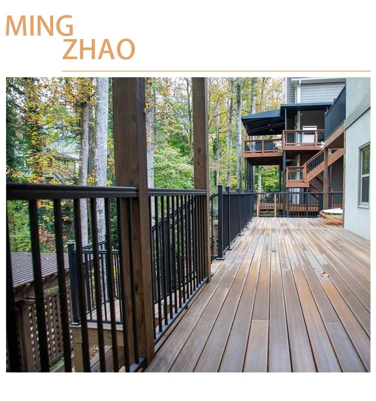 Balustrades and aluminum handrail metal baluster modern fence indoor ms ...