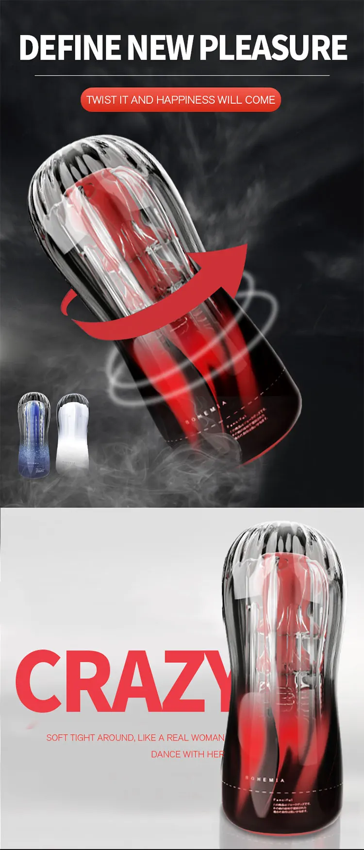 Male Silicone Masturbator Cup Vibrator Pocket Pussy Sex Toy For Man