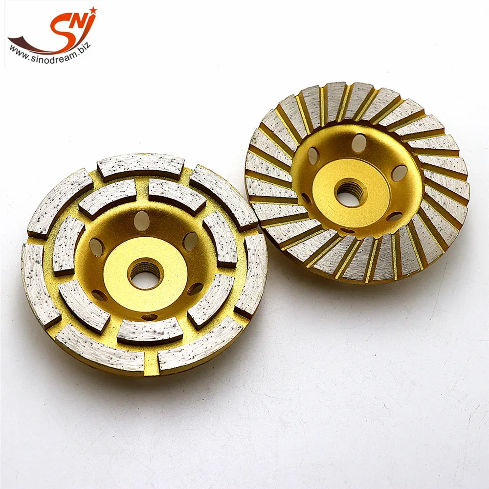 Hot Sale Diamond Turbo Grinding Wheel 4''-7'' Blade Diameter 22.3/20mm ...