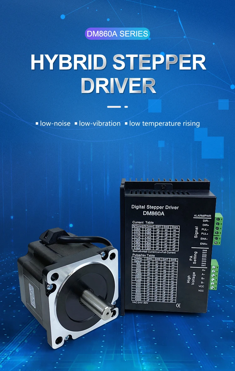 DM860A Stepper Motor Driver - Reliable and Versatile Performance