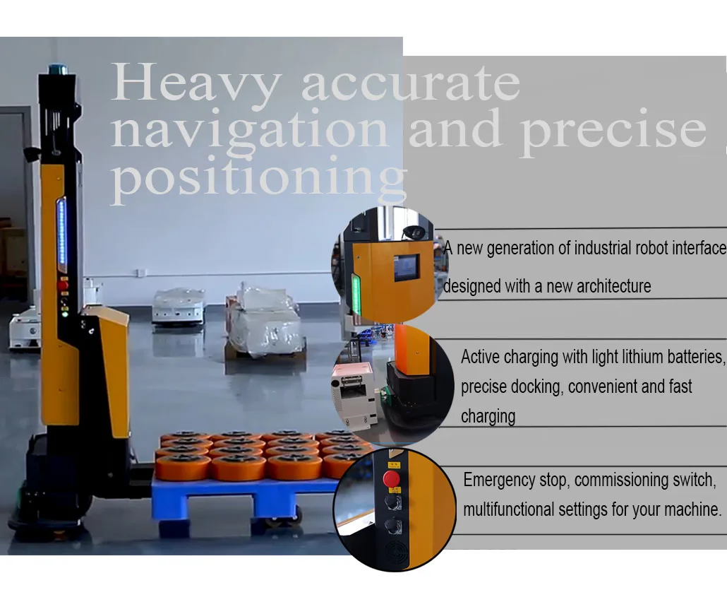 2023 Updated Version 1500kg Heavy Load Capacity Slam Forklift Max 1.3/s ...