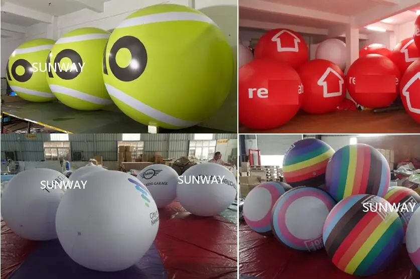 Advertising Rooftop Ground Inflatable Balloon - Customizable