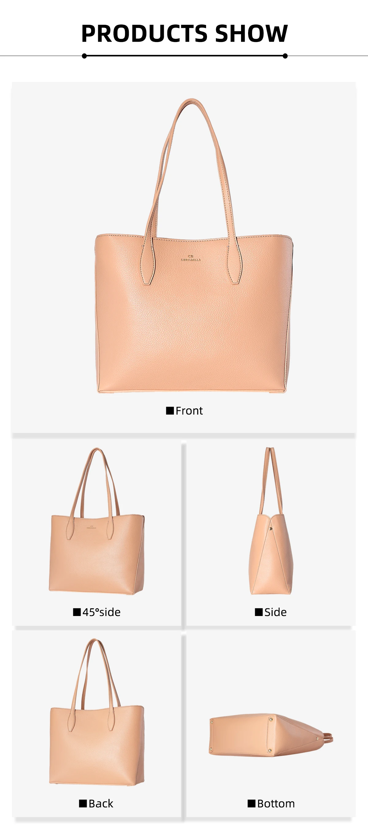 Shop Our Susen Chrisbella 2023 Collection - PU Leather Tote Bags