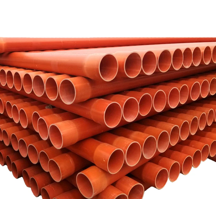 Cpvc Power Pipes Plastic Pipe Fittings For Construction Use Above 30kv ...