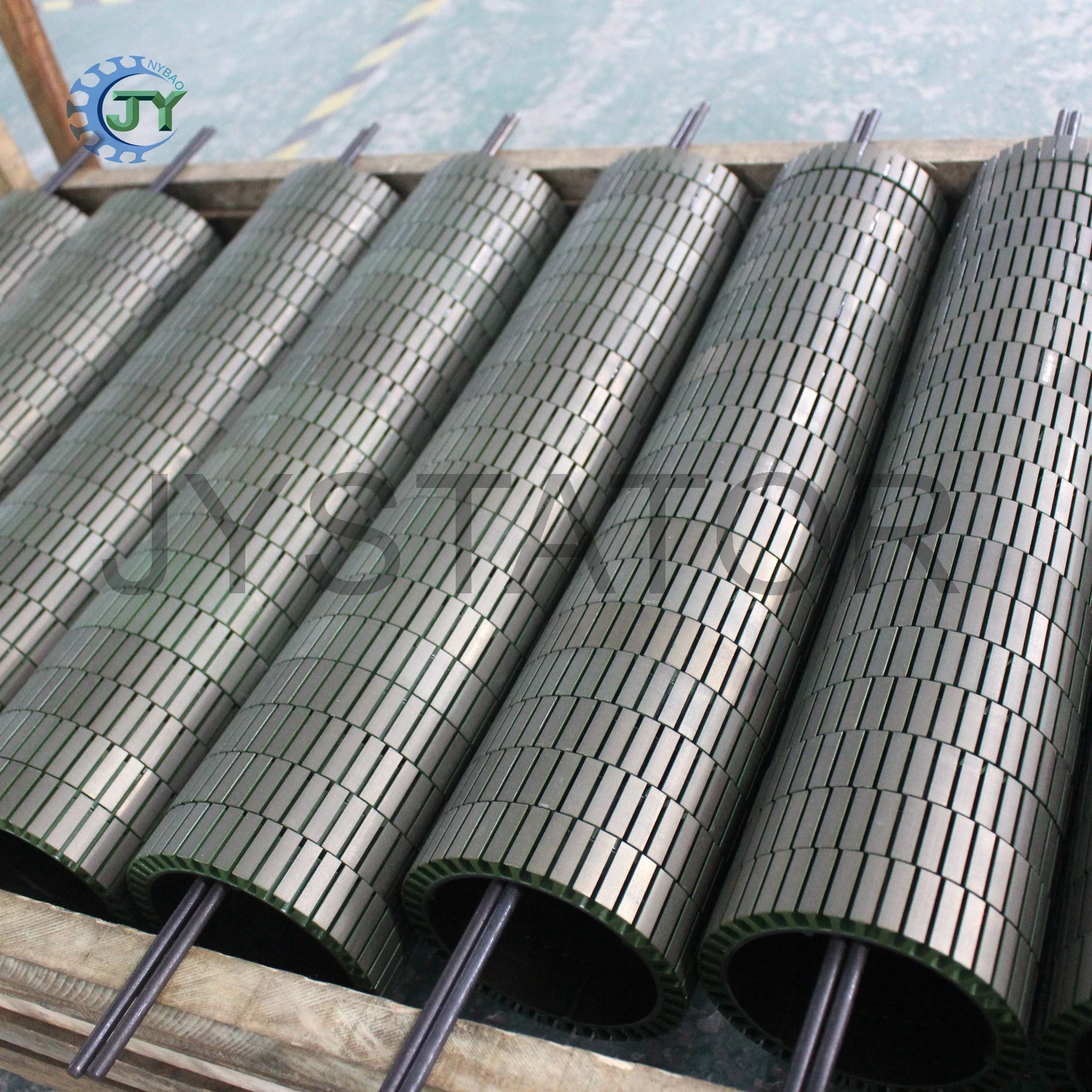 Professional Custom Bldc Motor Stator Ev Rotor Core With B35a210 Stator ...