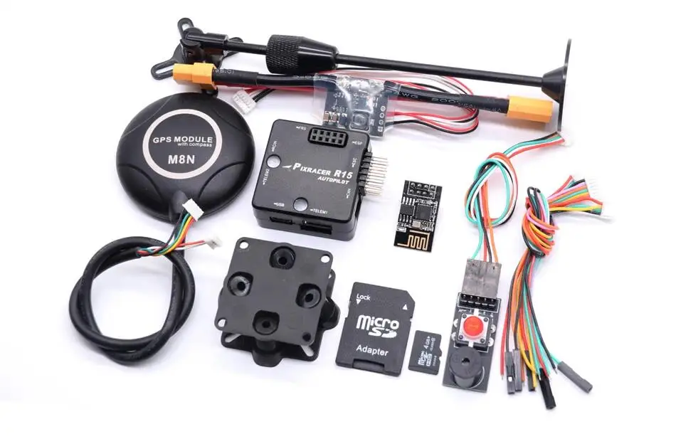 Pixracer R15 Autopilot Esp8266 Wifi Px4 Pixhawk Flight Controller High-performance Fpv Racing ...
