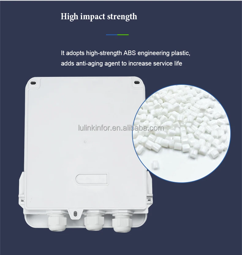 Lulink 12cores Optical Fiber Distribution Box Odf Mini Type Light Green ...