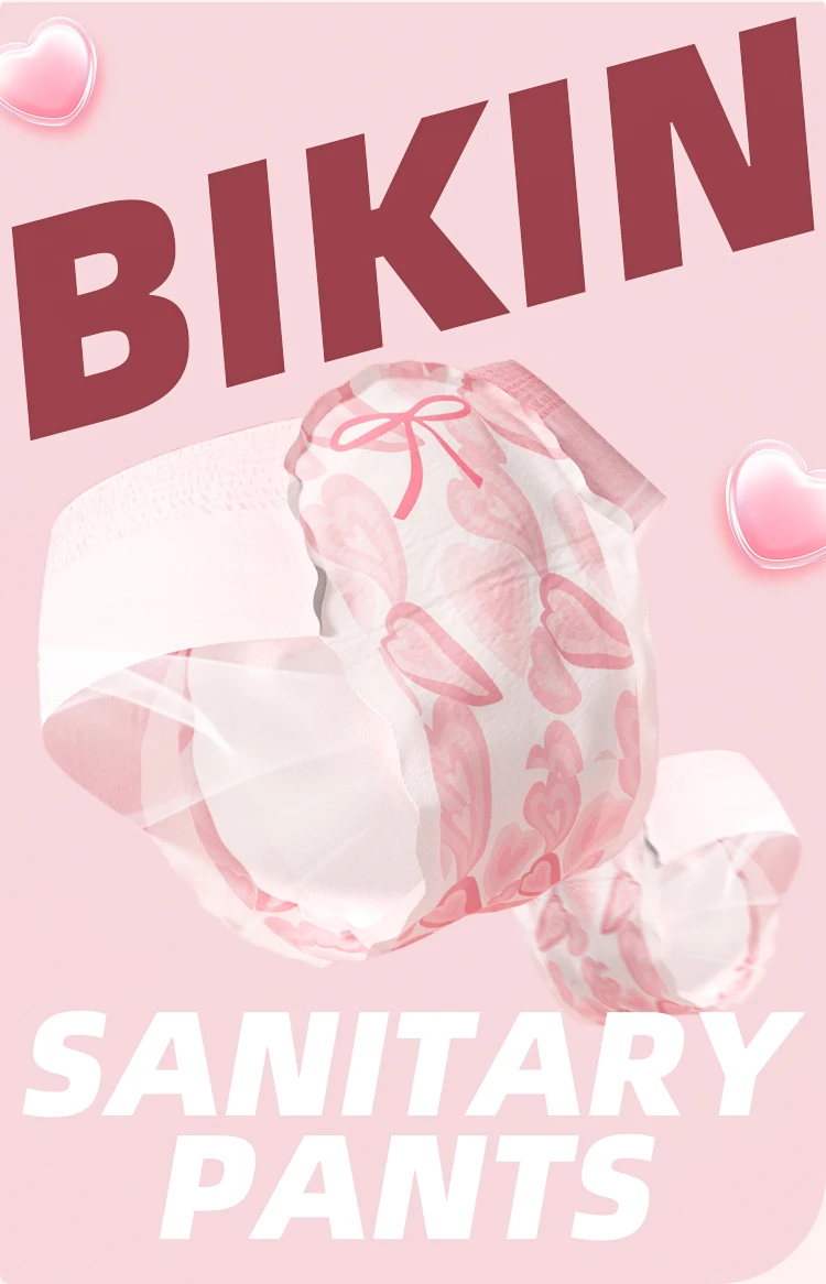 Eco Friendly Good Fit Bikini Lady Period Diaper Incontinent Underwear ...