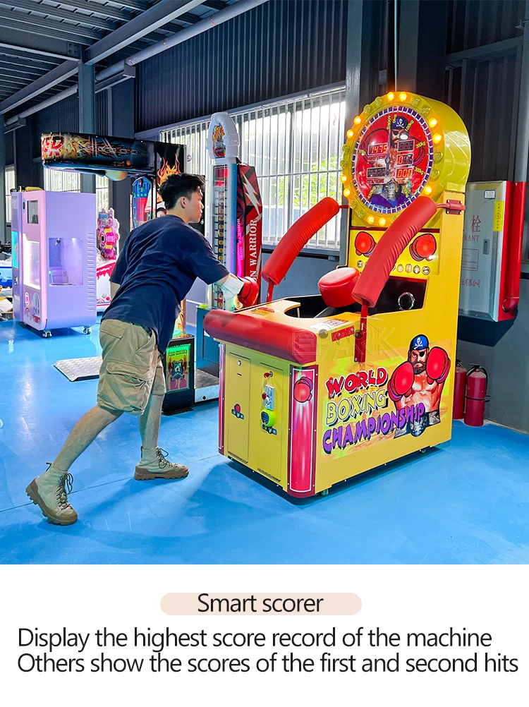Boxing Simulation Arcade Game Machine Punching Game| Alibaba.com