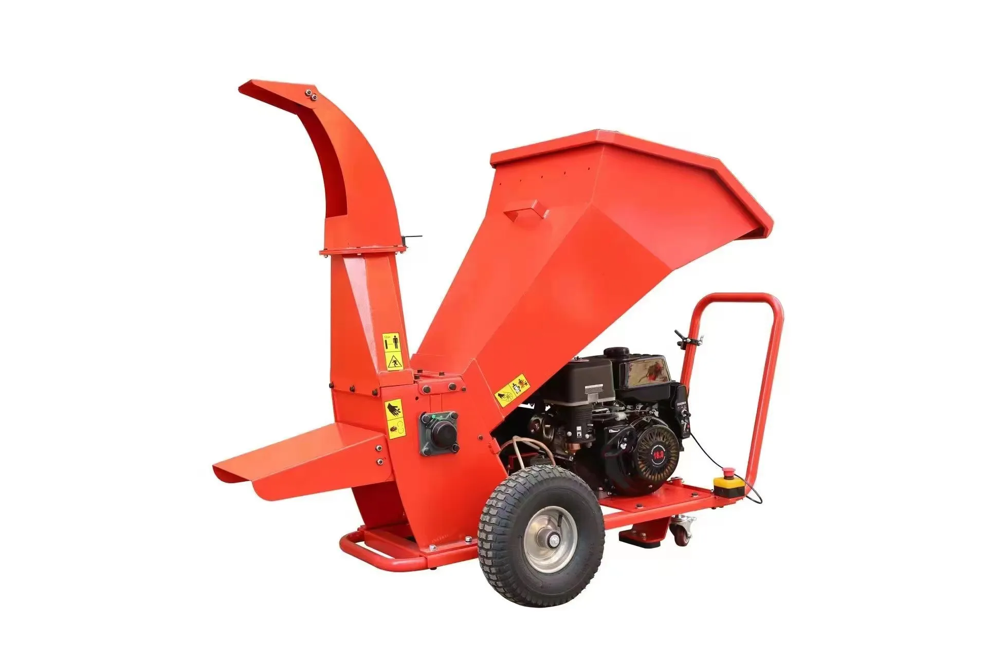 Petrol Gasoline Diesel Wood Chipper Shredder Branch Shredder Wood ...