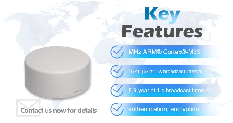 Cr2477 Battery Beacon Device With Ultra-low Power Consumption Ibeacon ...