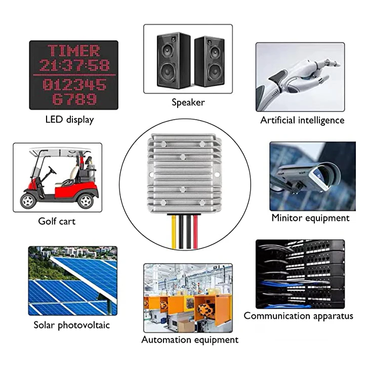 120v Dc To 24v Dc Step Down Converter 20a Dc Buck Step Down Converter ...