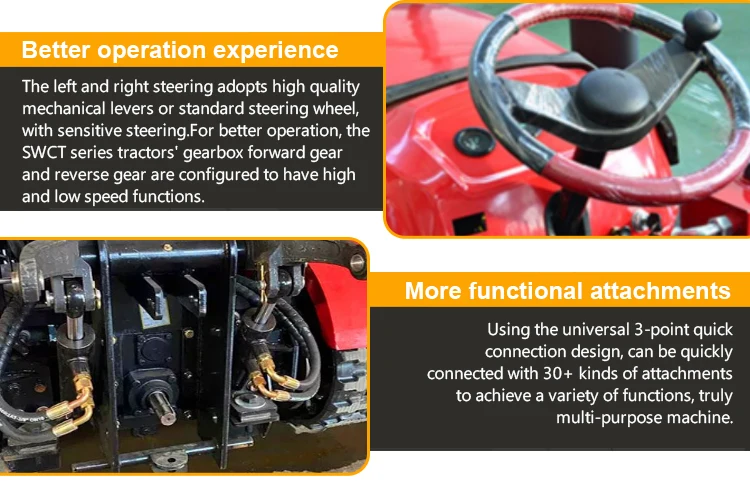 Mini Crawler Tractors - 120HP/130HP for Farming Efficiency