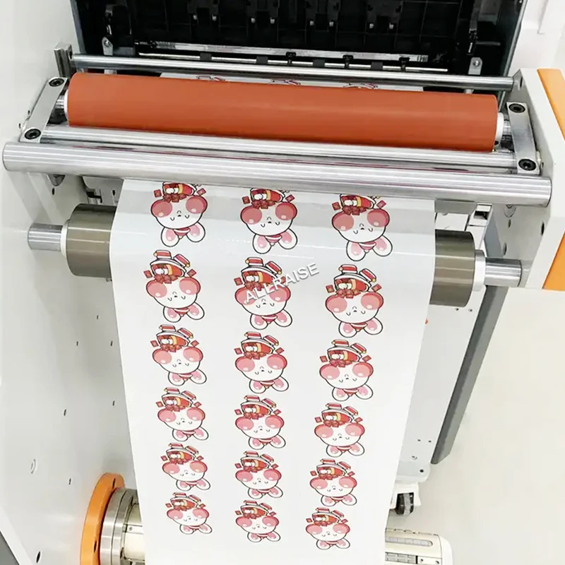 Full-auto Logo Sticker Printer - CMYKW Waterproof Labels