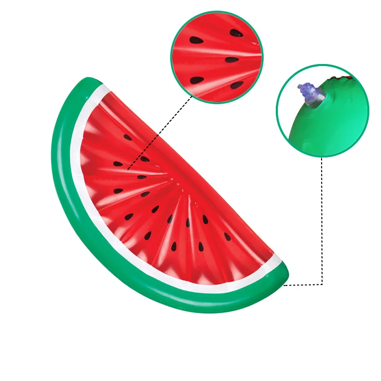Custom Semicircle Watermelon Floating Ball Toy - Pool Inflatable Water ...
