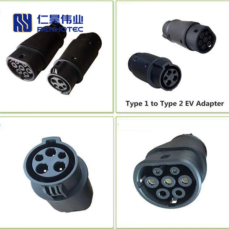 Ev Charging Mode 3 250v/480v 22kw 32amp Type 2 Female Ev Connector ...