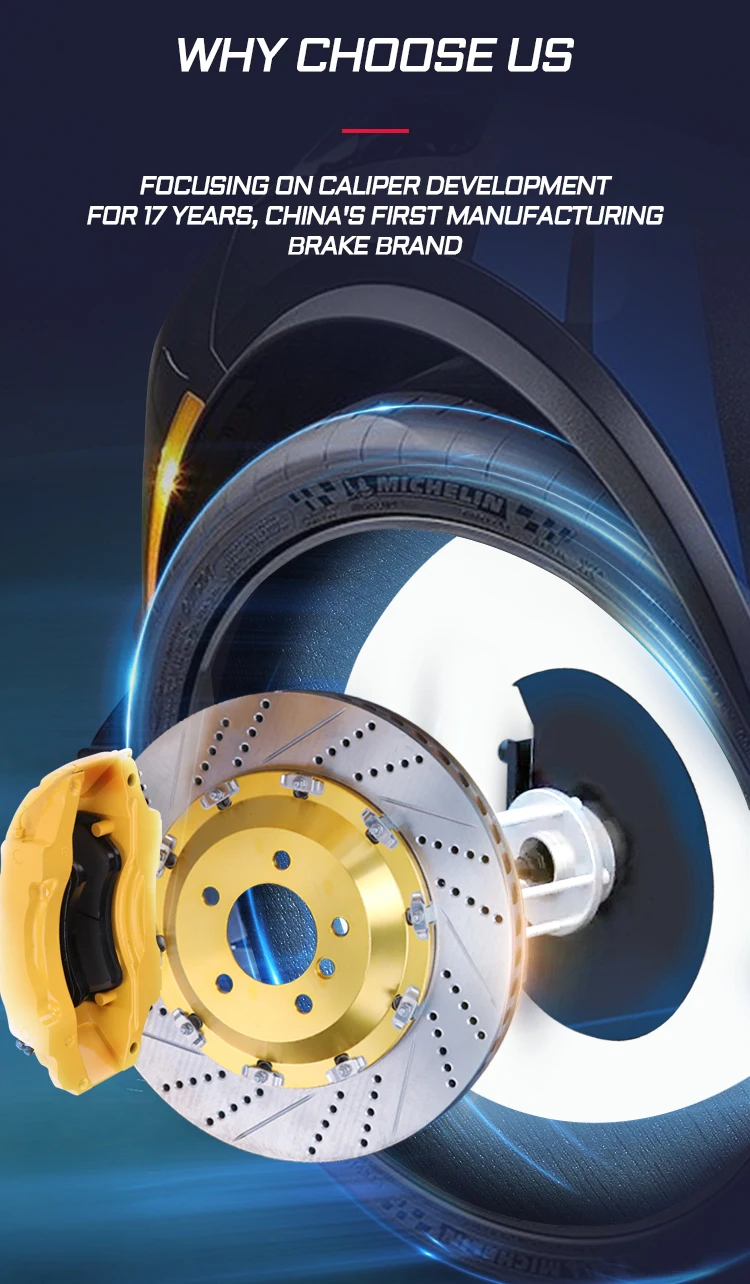 Big 6 Pots Modified Racing Brake Caliper For Brembo 18z Brake Kit For Lexus Ct200h Es300 Es350 ...