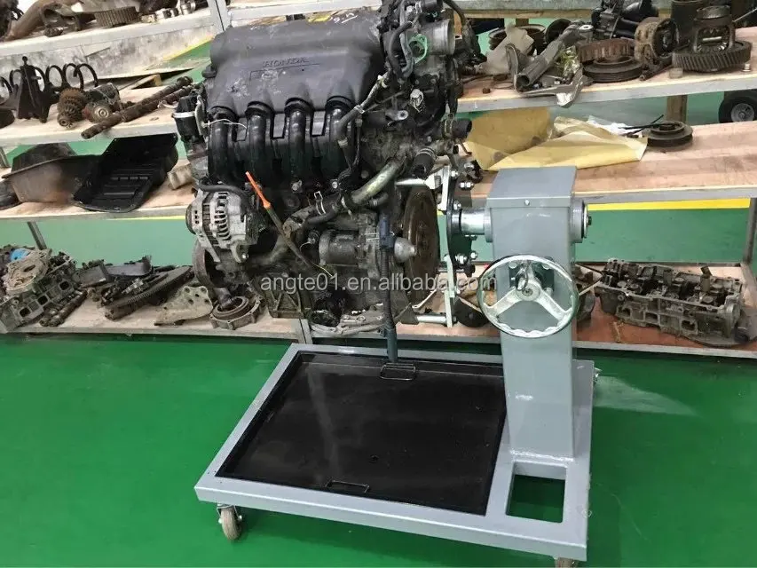 1100lbs Engine Stand with Waste Oil Receiving Tray - Heavy Duty Repair ...